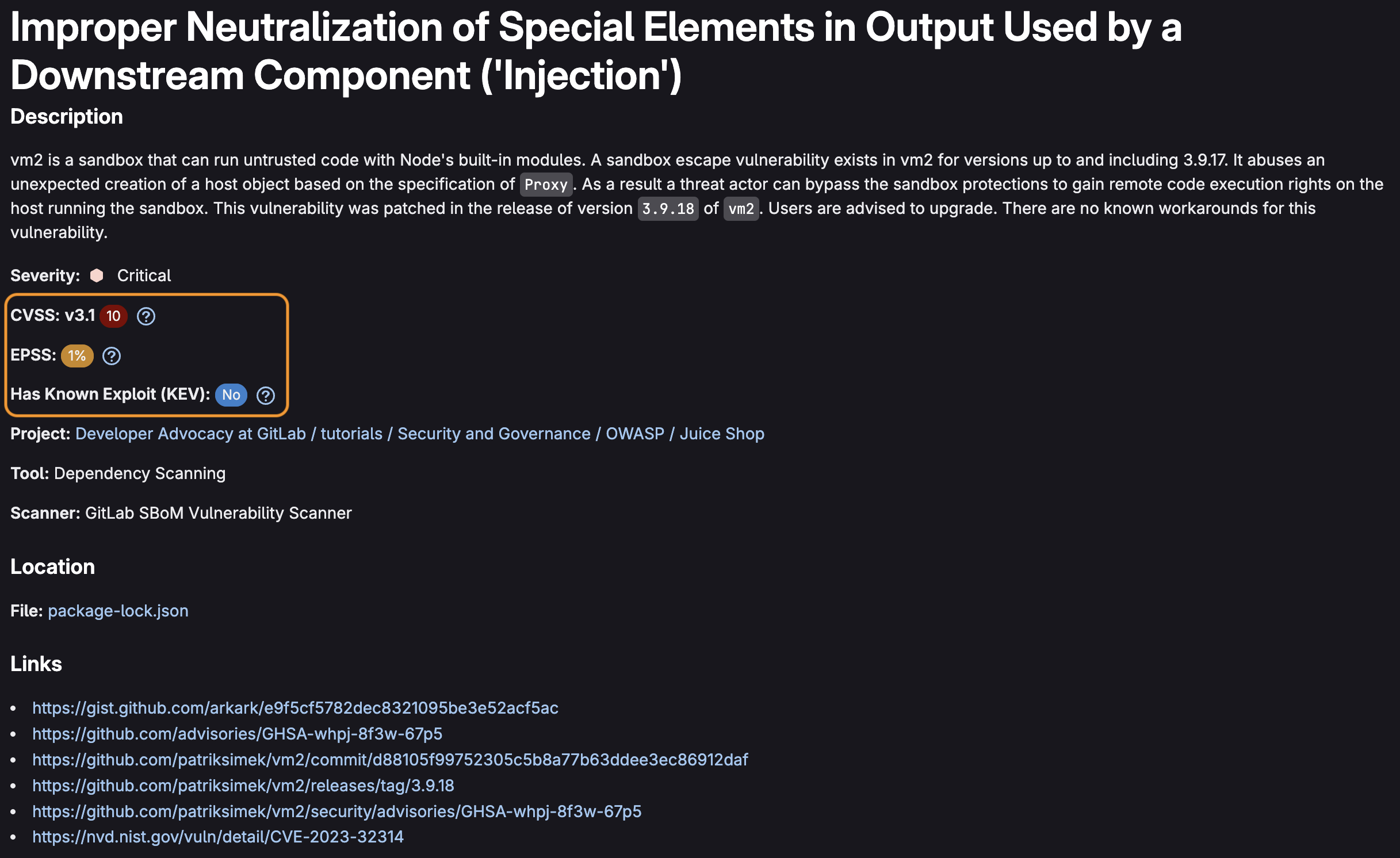Vulnerability risk prioritization made simple with GitLab